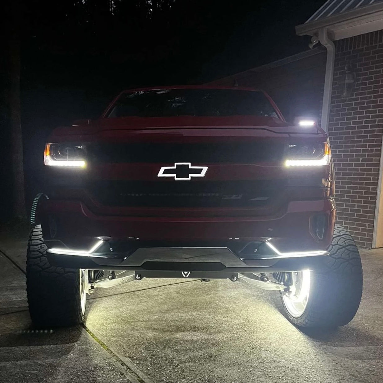 Light Up Chevy Emblem North Georgia Lighting