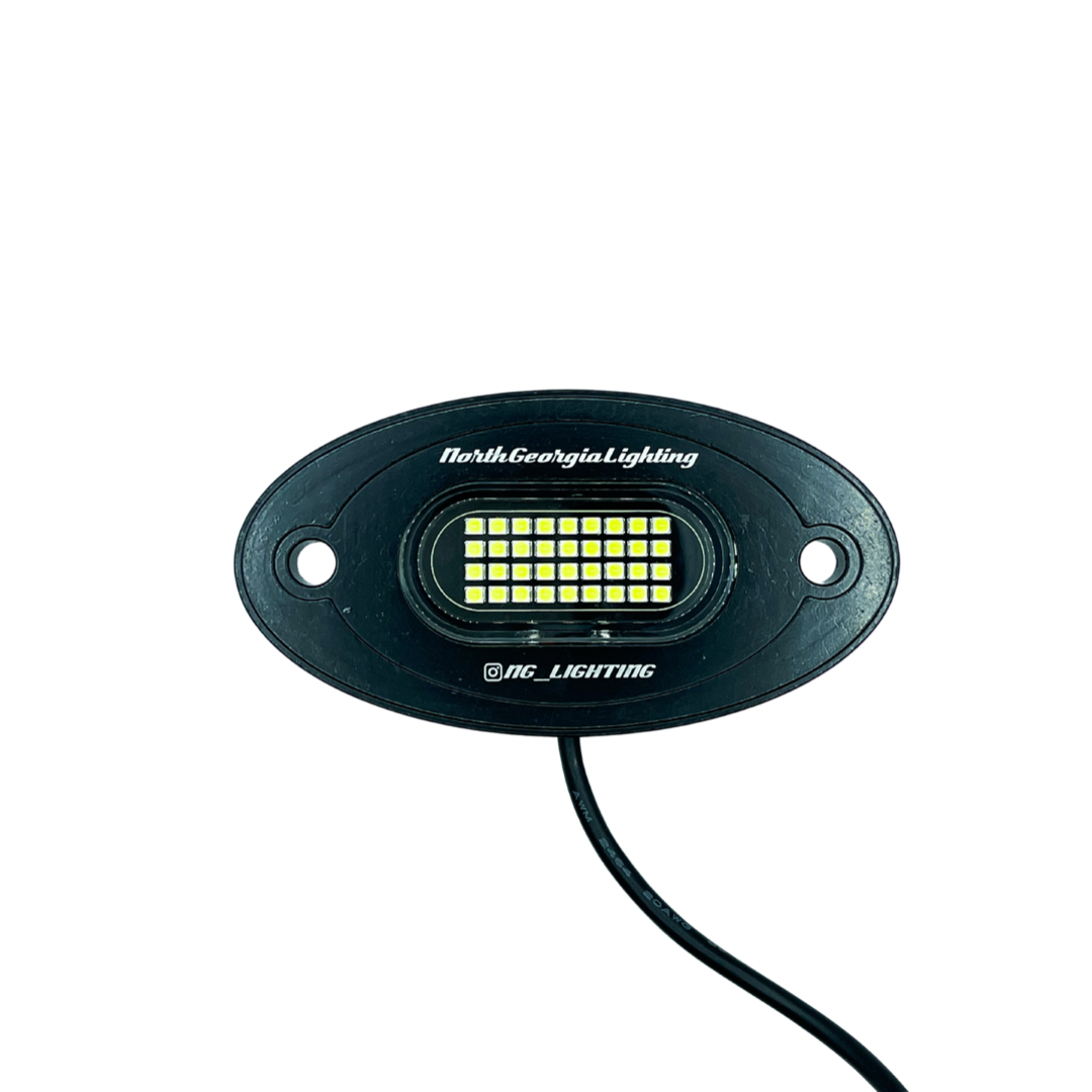 36 LED Pure White Rock Lights – North Georgia Lighting